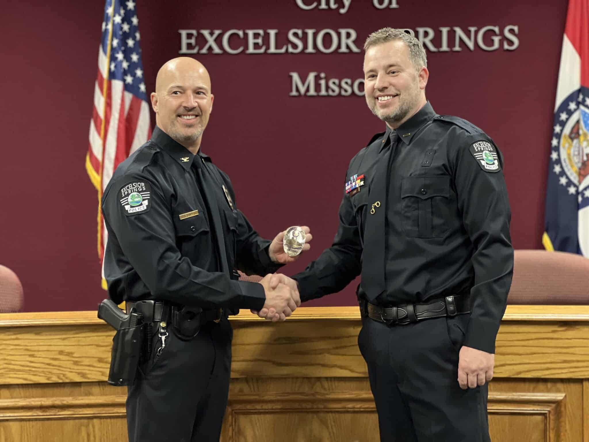 Police Promotion Ceremony: A New Tradition - Excelsior Citizen