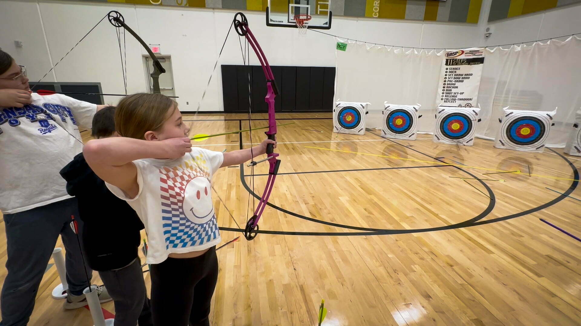 Archery Unit is a Bullseye for Cornerstone Students