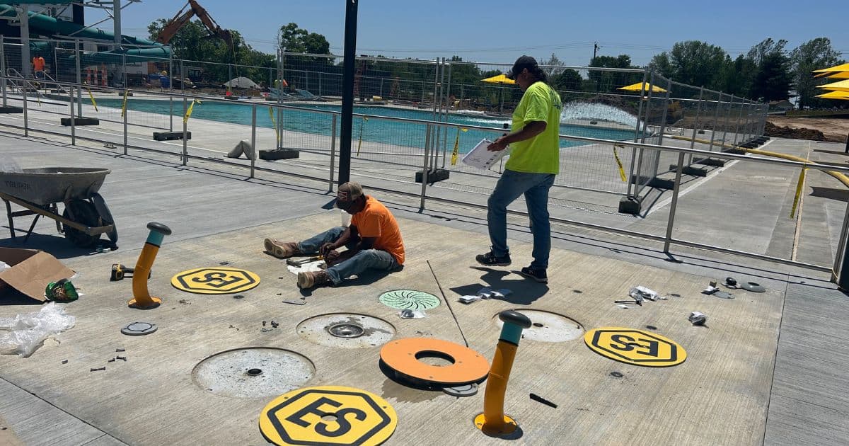 Aquatic Center Nears Completion: Final Touches and Testing Underway