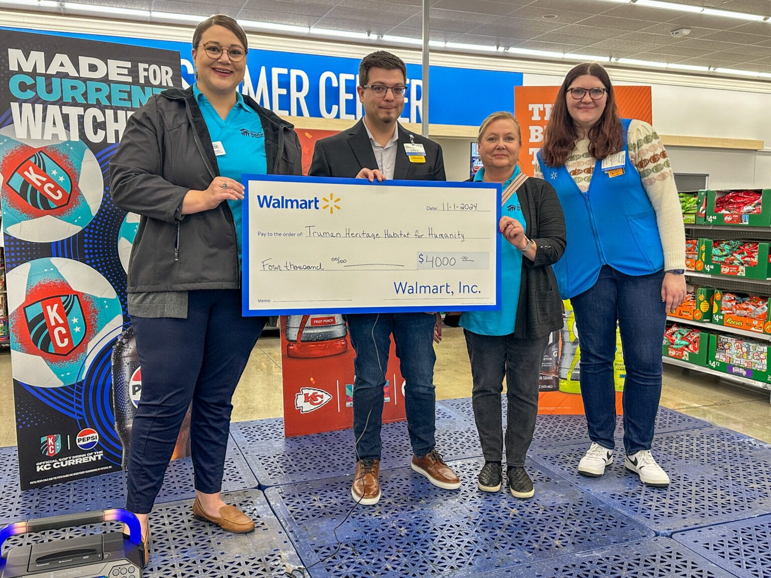 Walmart Unveils Multi-Million Dollar Makeover, Donates to Area ...