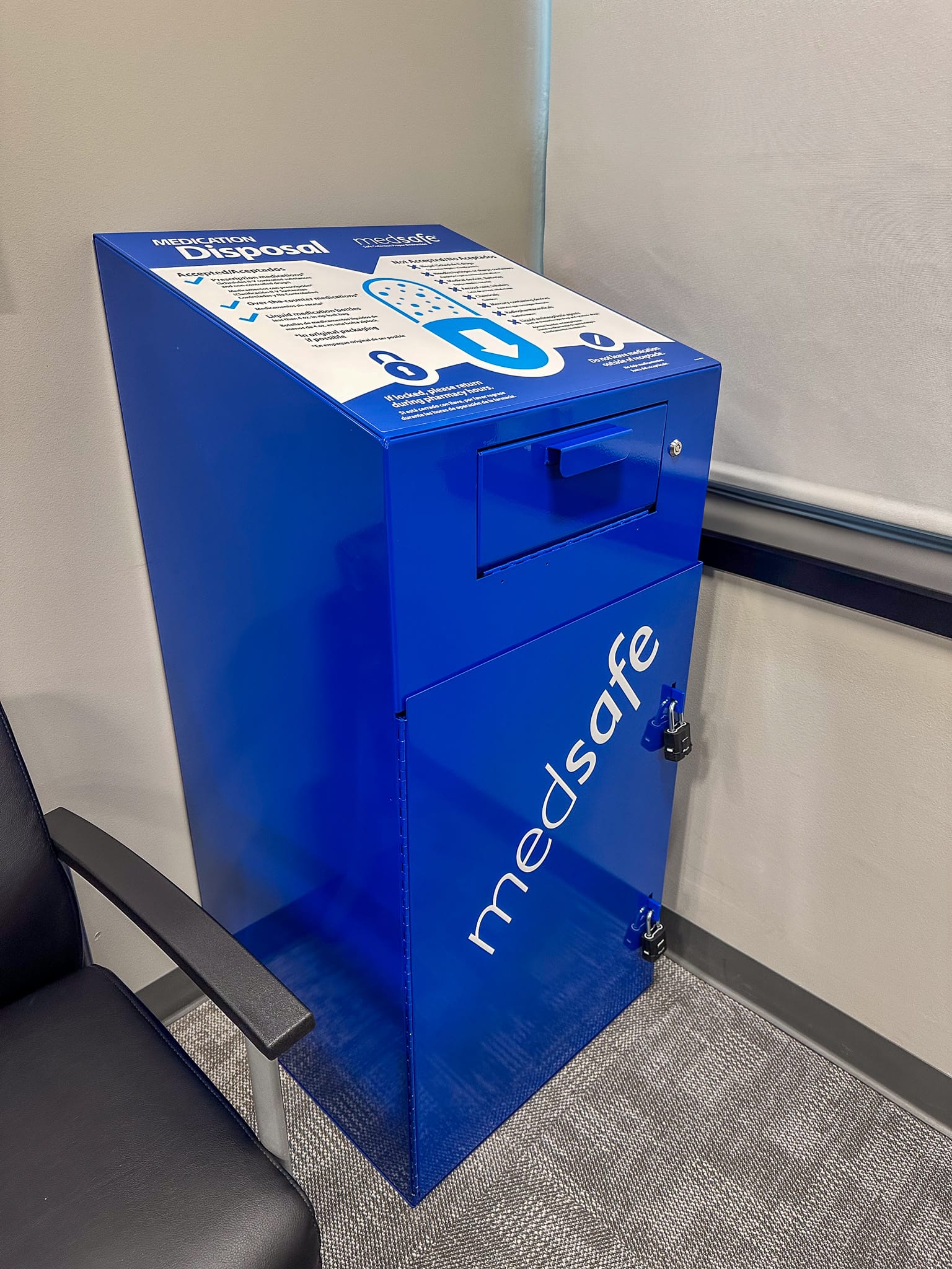 ESH Community Pharmacy Installs MedSafe Bin for Safe Medication Disposal